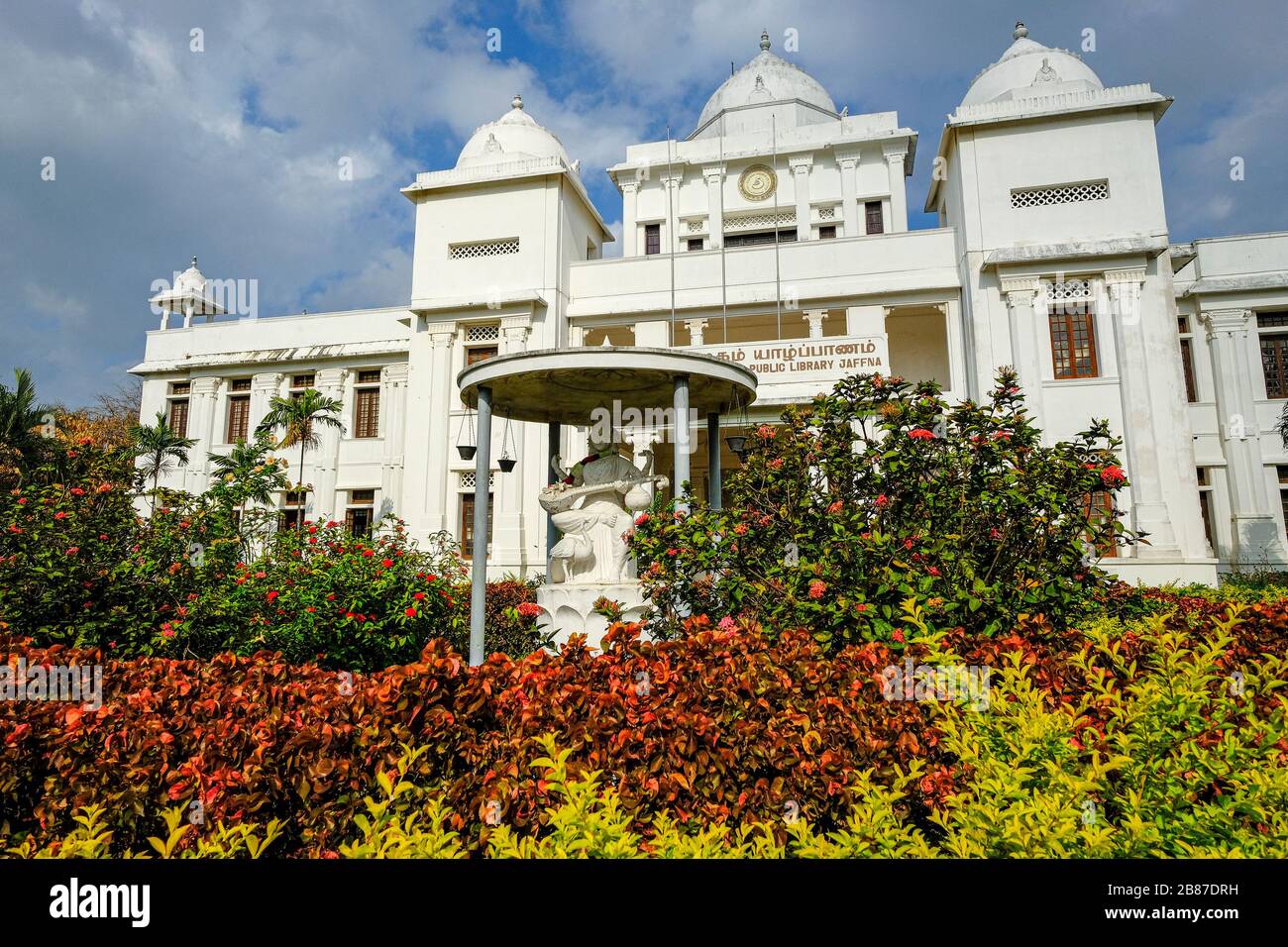 Jaffna, Sri Lanka - February 2020: Jaffna Public Library on February 21 ...