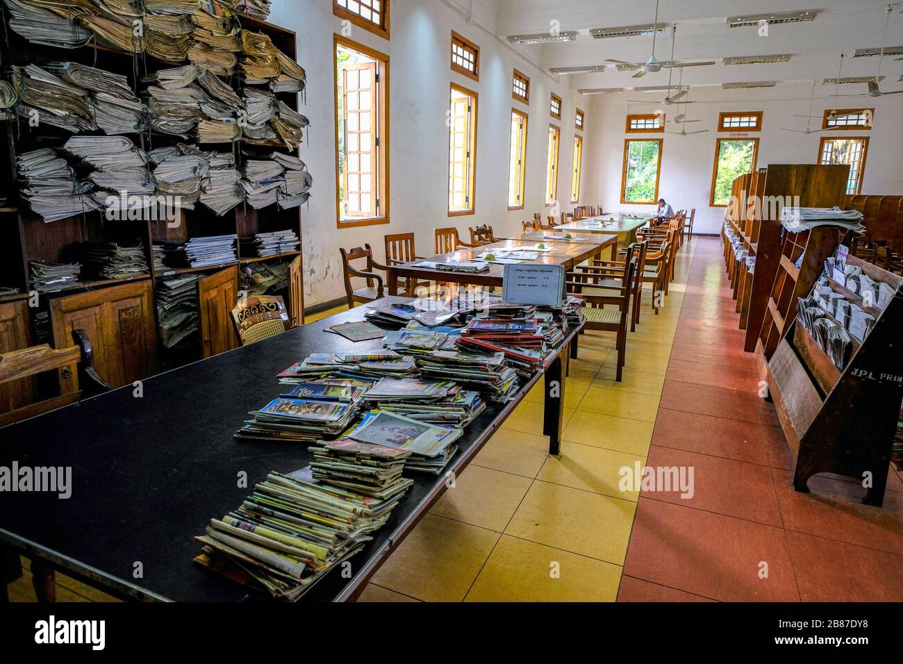 Jaffna, Sri Lanka - February 2020: Jaffna Public Library on February 21 ...