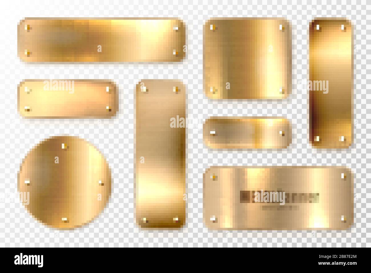 Brushed Copper Plate