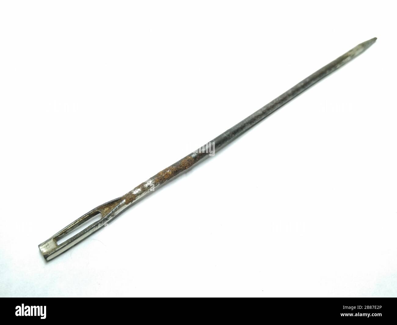 A picture of needles on white background Stock Photo - Alamy