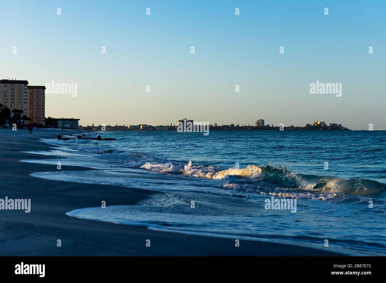 Lido Beach Spectacular sunrise on Lido Key in Sarasota Florida USA ...