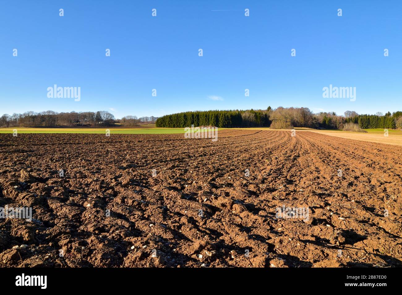 Plough soil background hi-res stock photography and images - Alamy