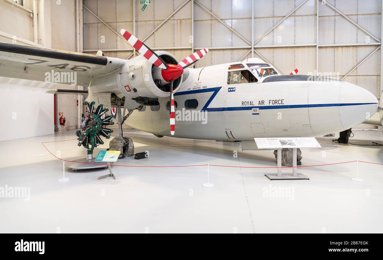 Hunting Percival Pembroke C1, RAF Museum, Cosford Stock Photo - Alamy