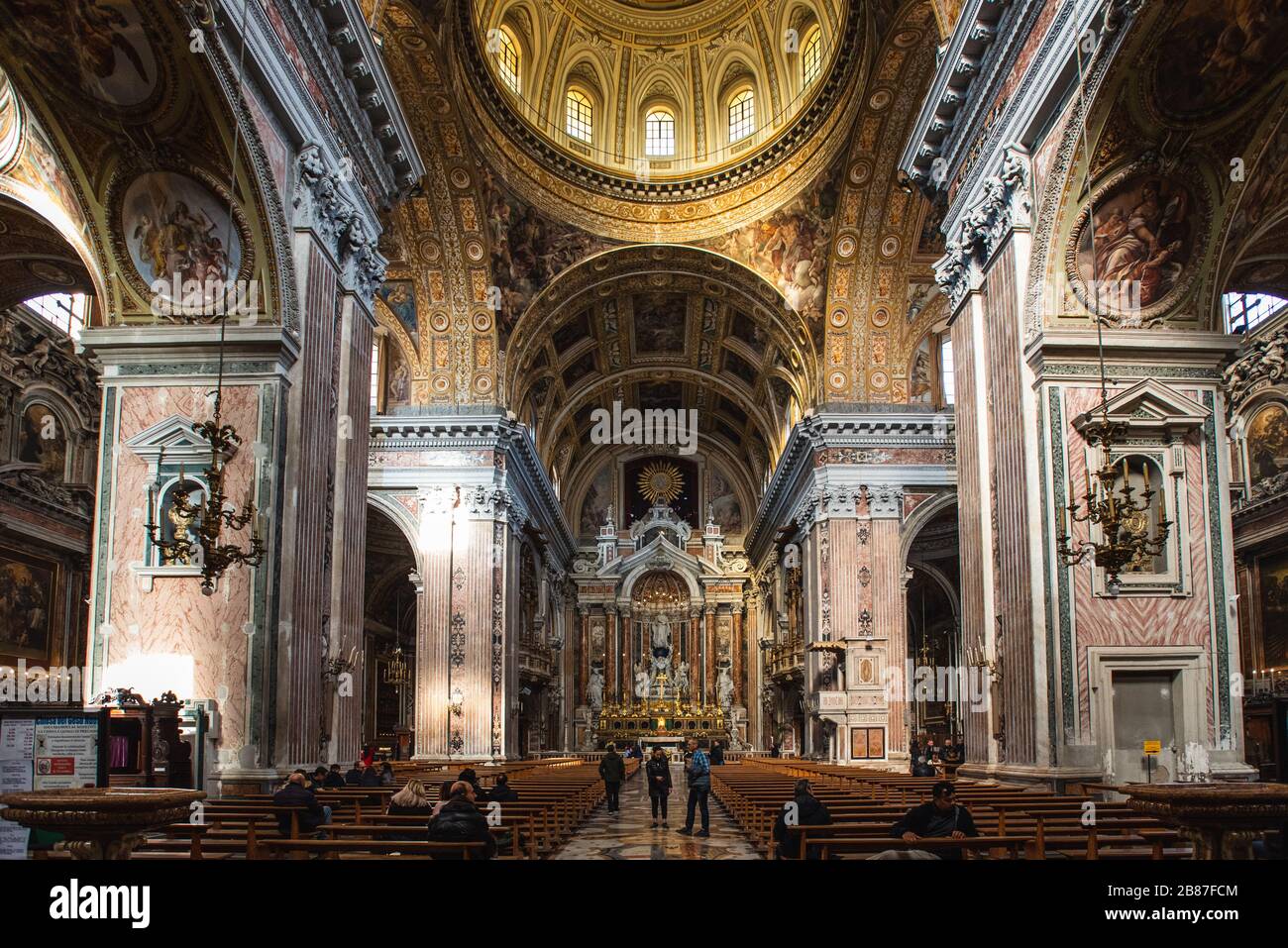 Neapolitan baroque architecture hi-res stock photography and images - Alamy