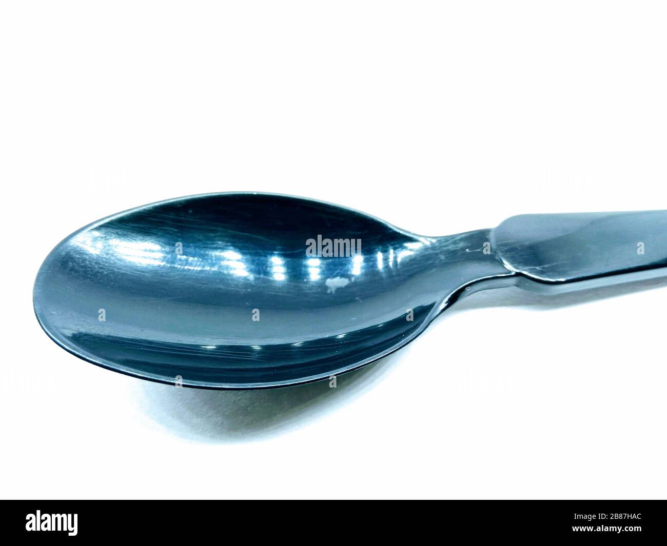 Baby spoon and fork hi-res stock photography and images - Alamy