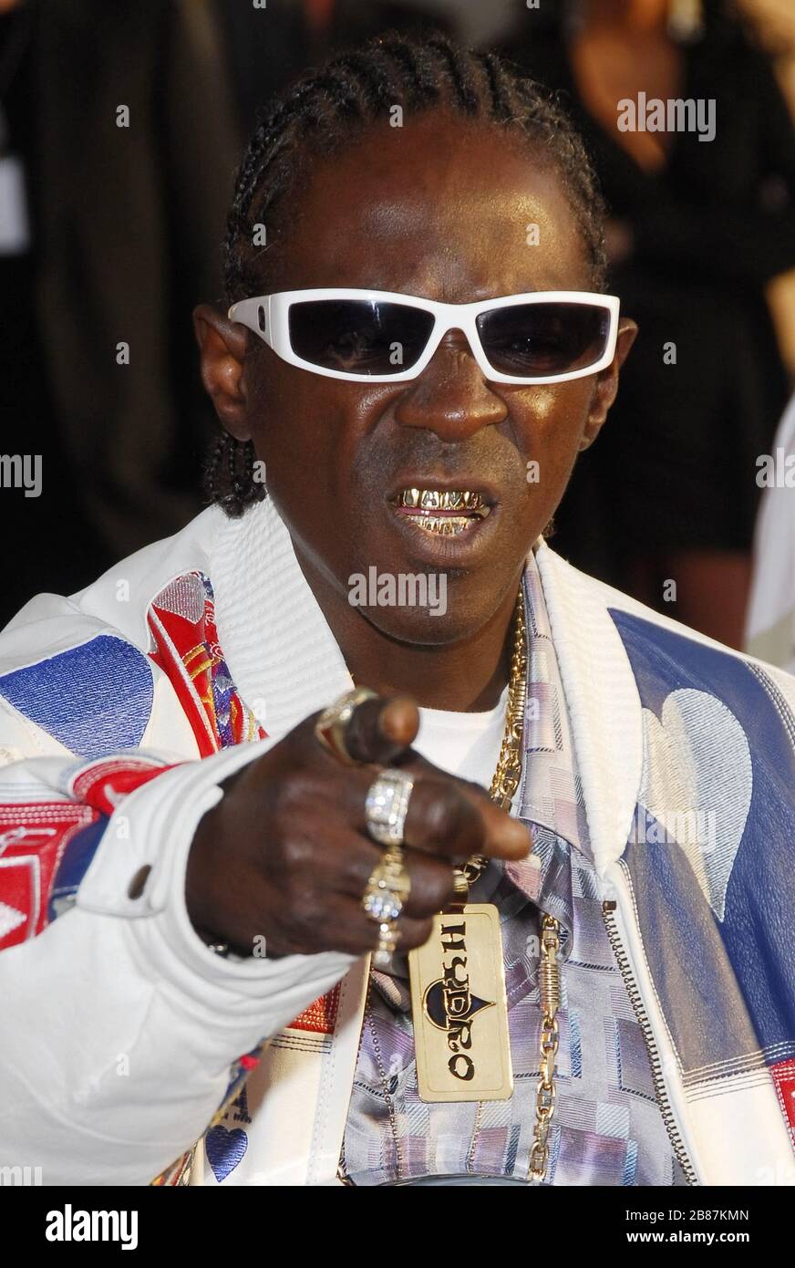 Flavor Flav at the 34th Annual American Music Awards held at the Shrine ...