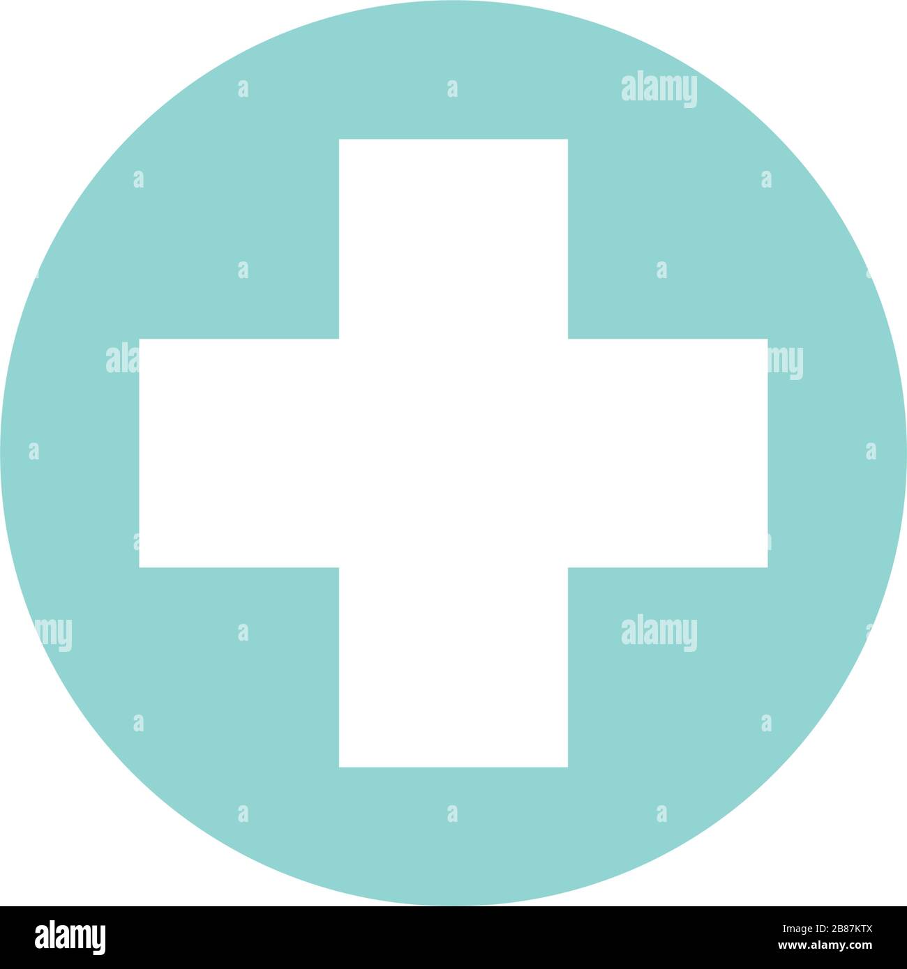 Circle cross inside Cut Out Stock Images & Pictures - Alamy