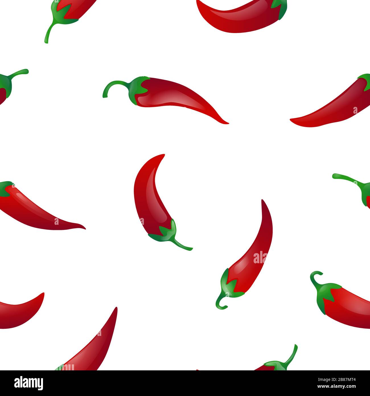Pepper seamless pattern Stock Vector Image & Art - Alamy