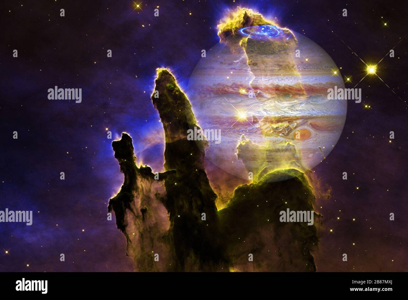Jupiter. Awesome quality planets of solar system. Elements of this ...