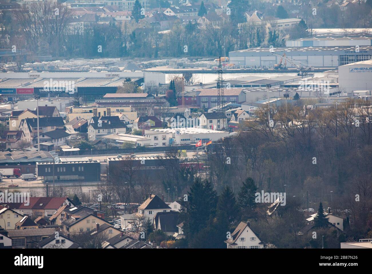 Swiss border crossing hi-res stock photography and images - Alamy