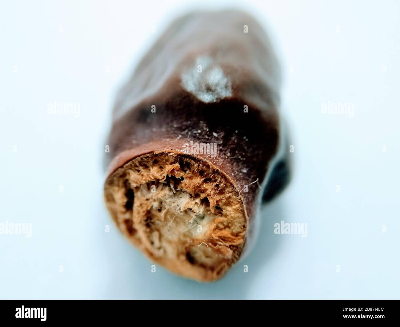 A picture of litchi seeds Stock Photo - Alamy
