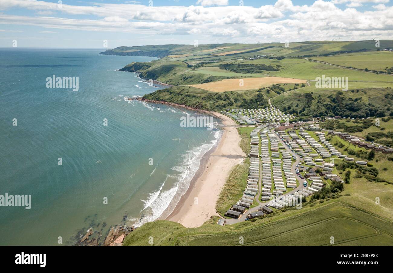 Caravan park aerial hi-res stock photography and images - Alamy