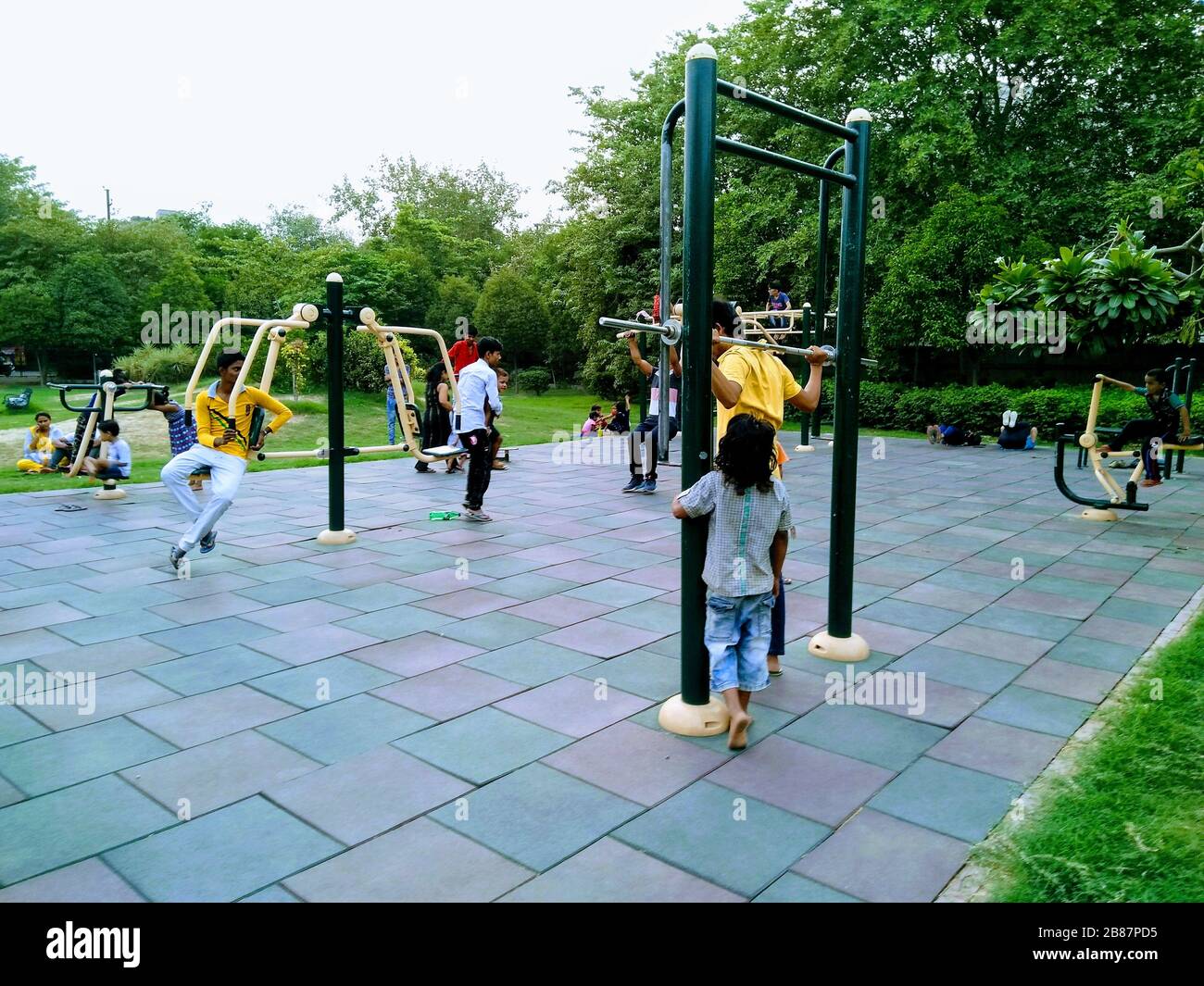 A picture of open gym Stock Photo - Alamy