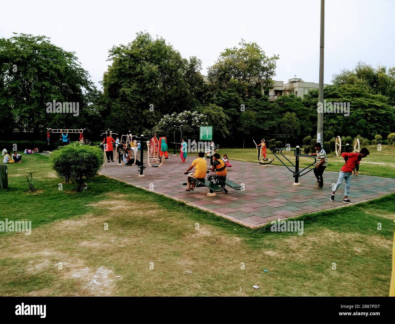 A picture of open gym Stock Photo - Alamy