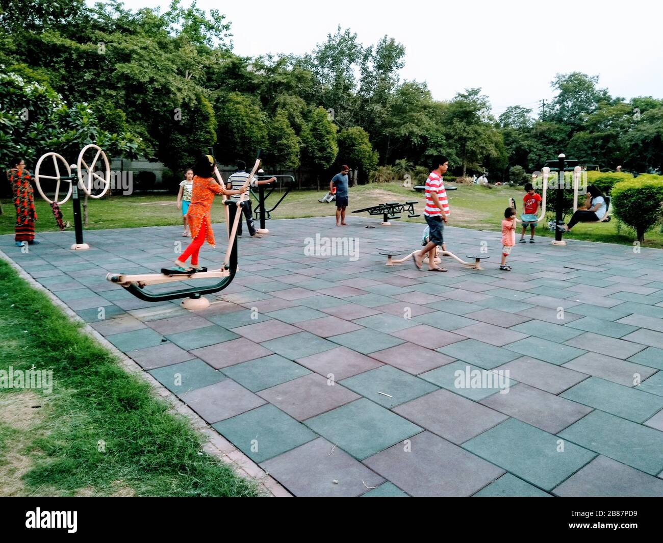A picture of open gym Stock Photo - Alamy