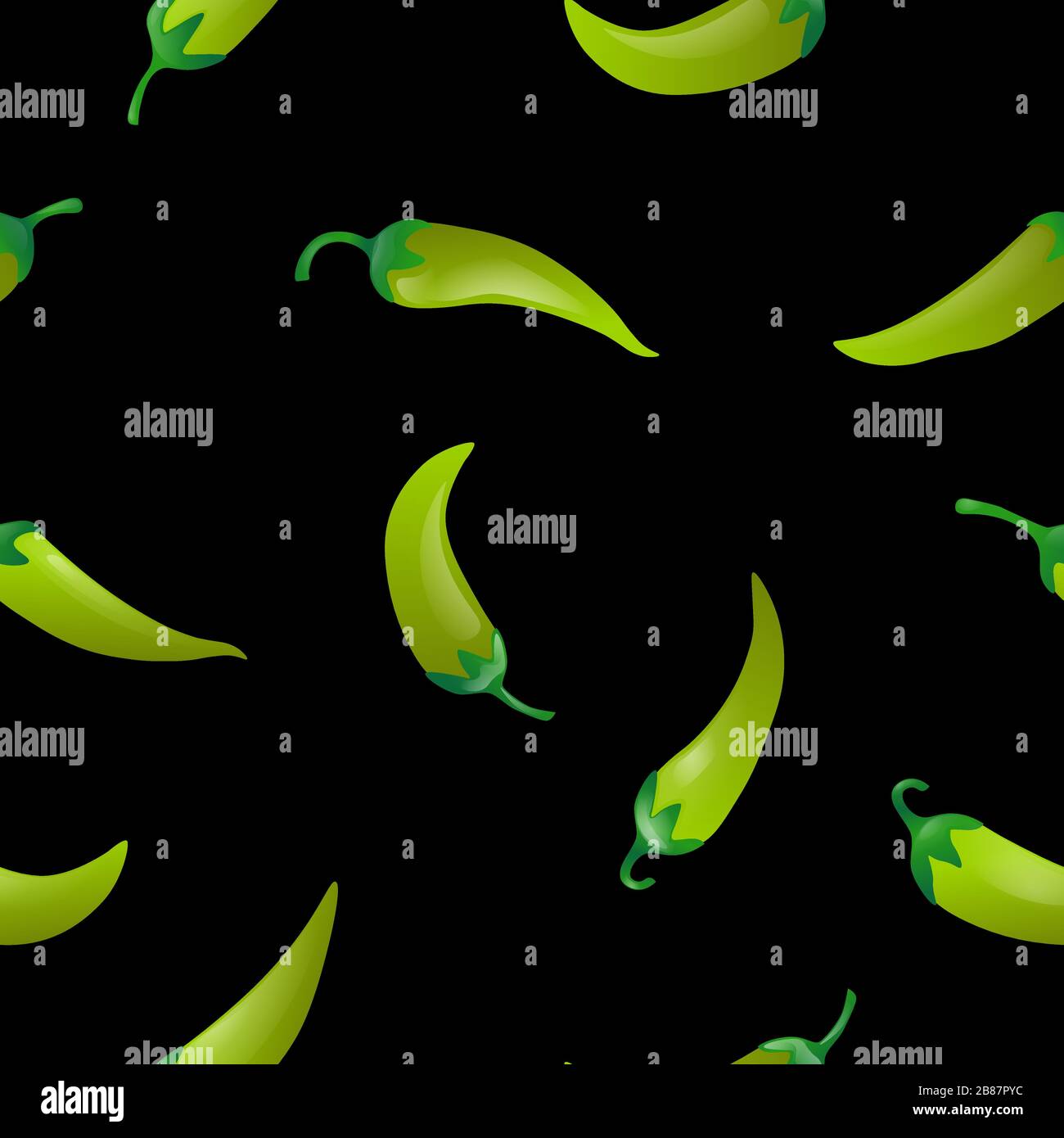 Seamless pepperoni pattern Stock Vector Images - Alamy