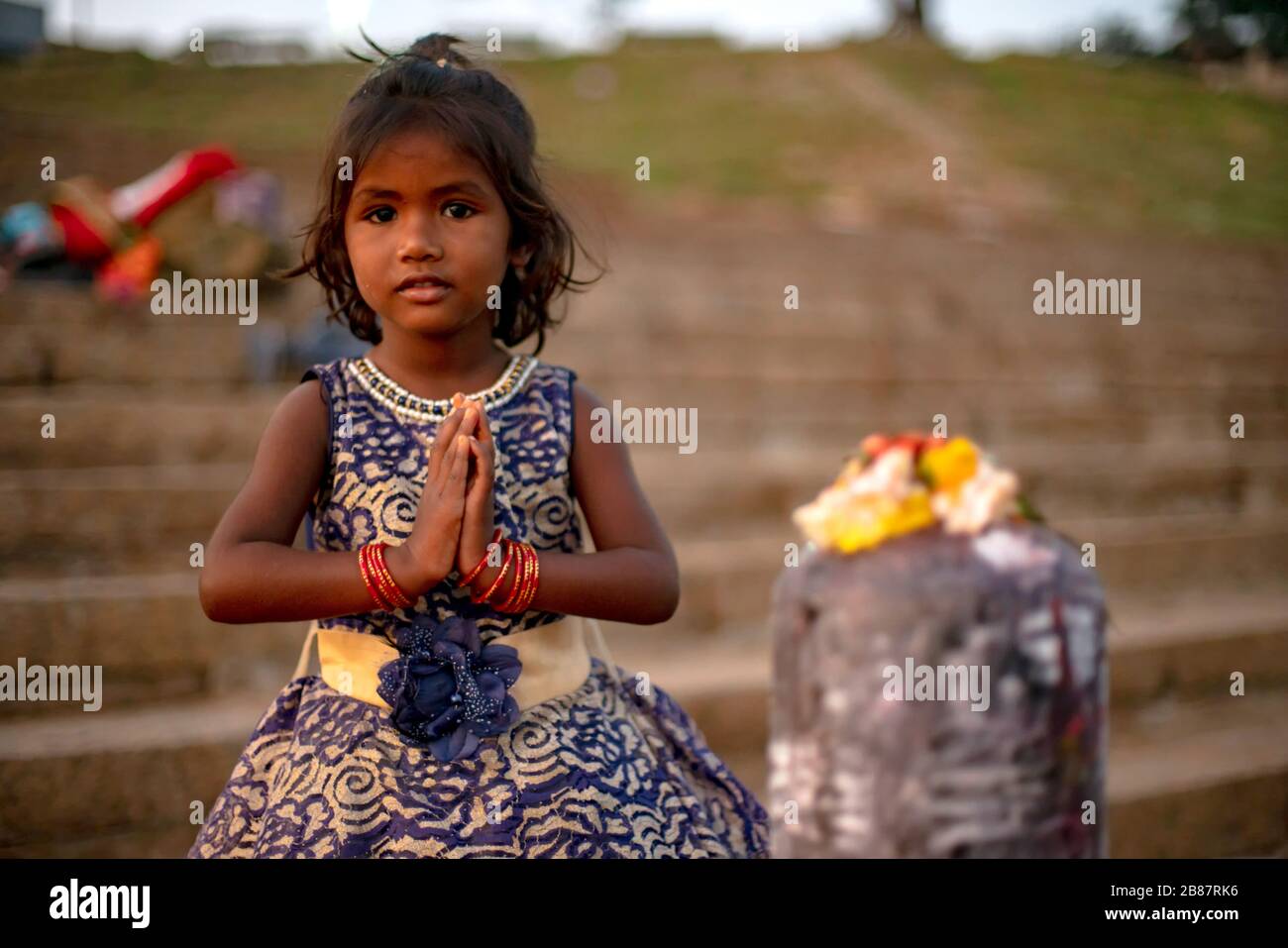 Indian greeting hi-res stock photography and images - Alamy