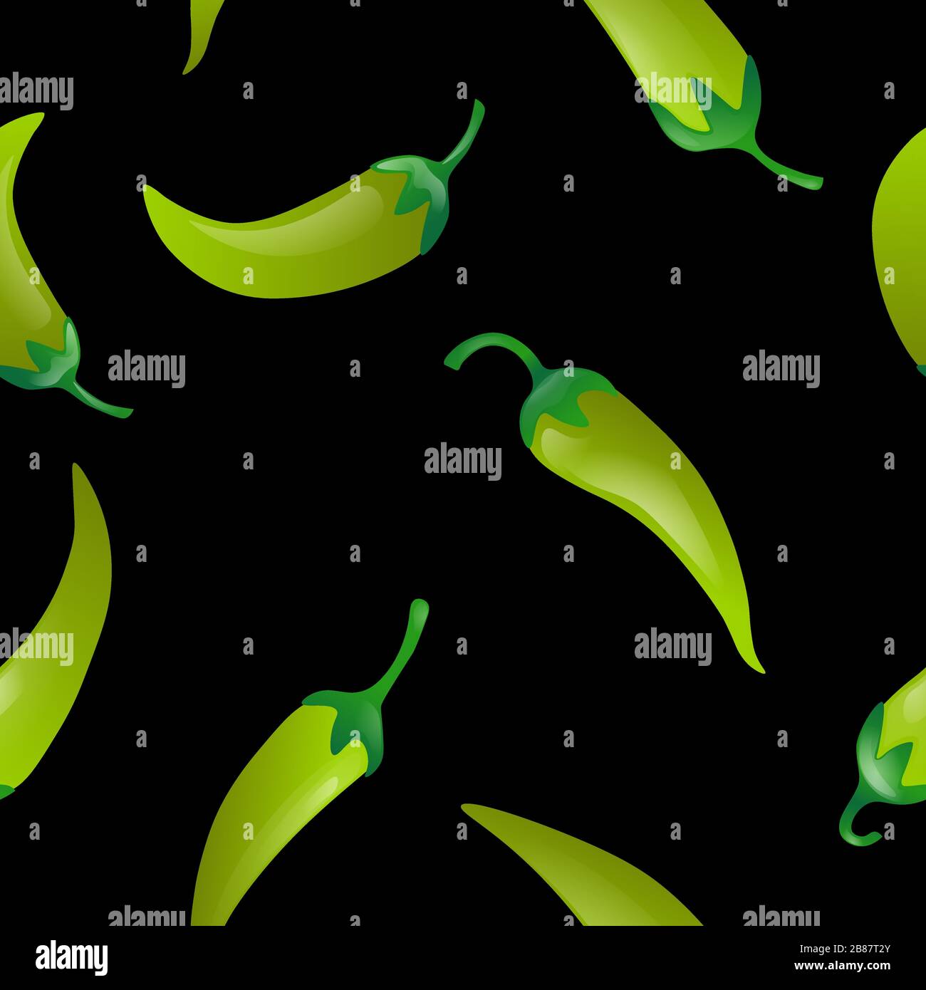 Wallpaper chili pepper Stock Vector Images - Alamy