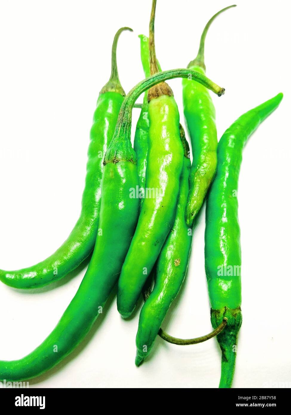 A picture of chilies Stock Photo - Alamy