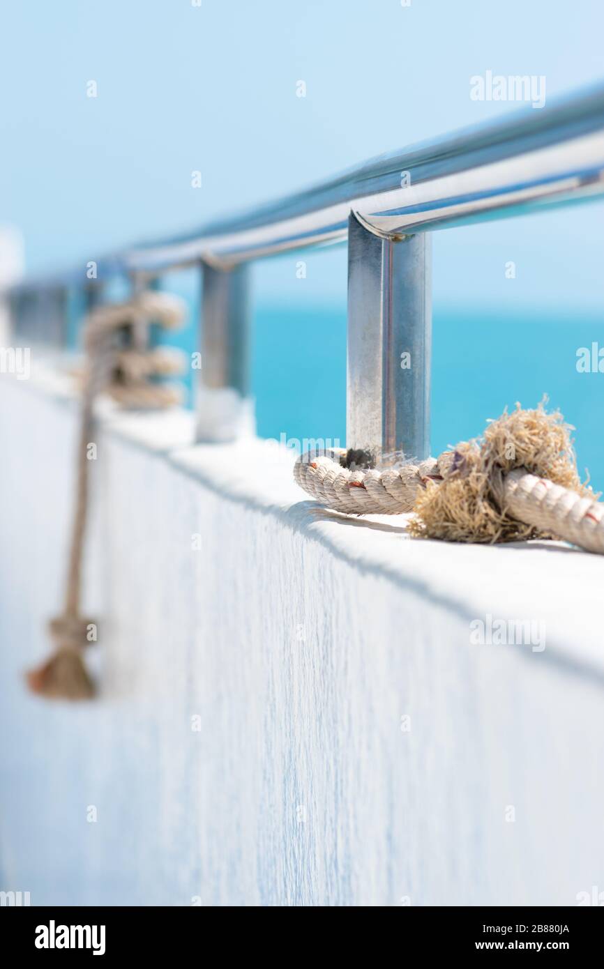 Plastic deck railing hi-res stock photography and images - Alamy
