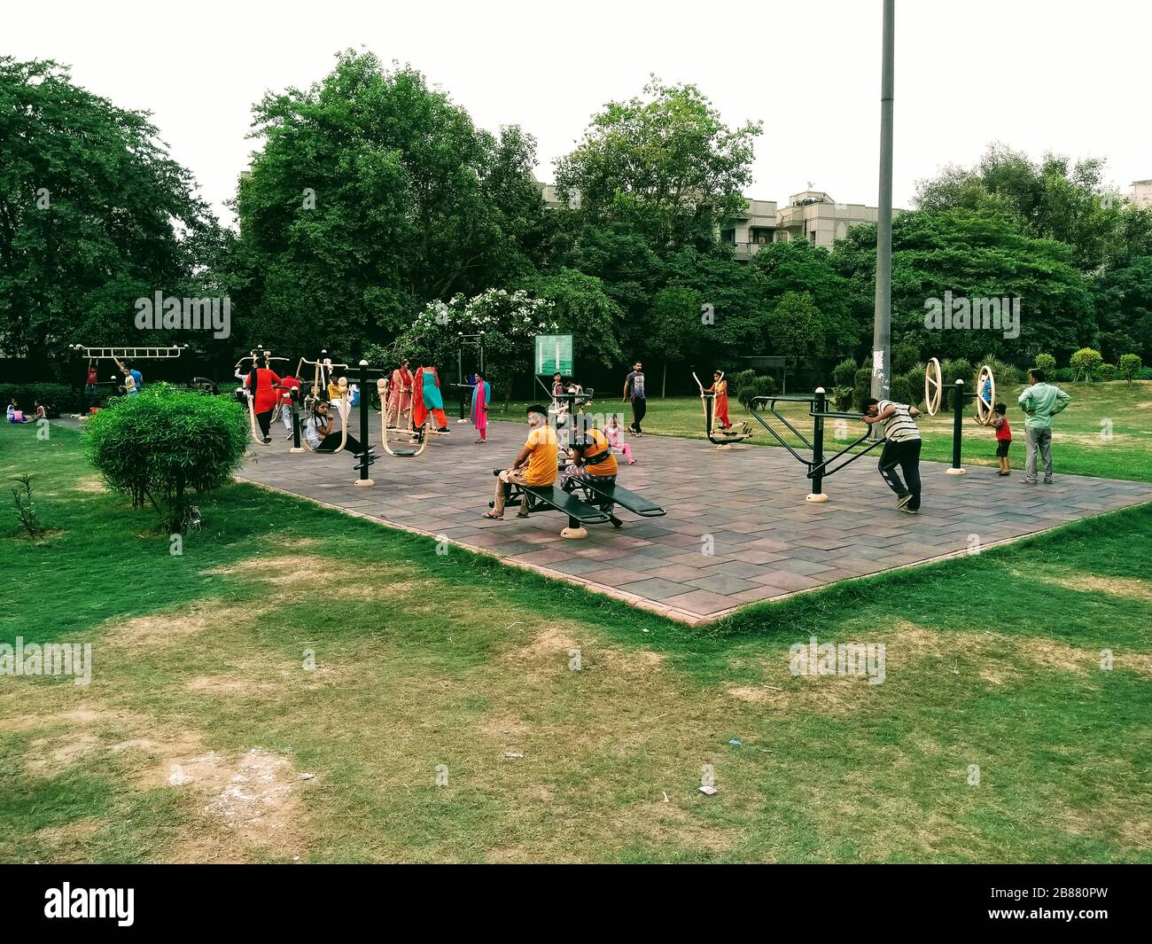 A picture of open gym Stock Photo - Alamy