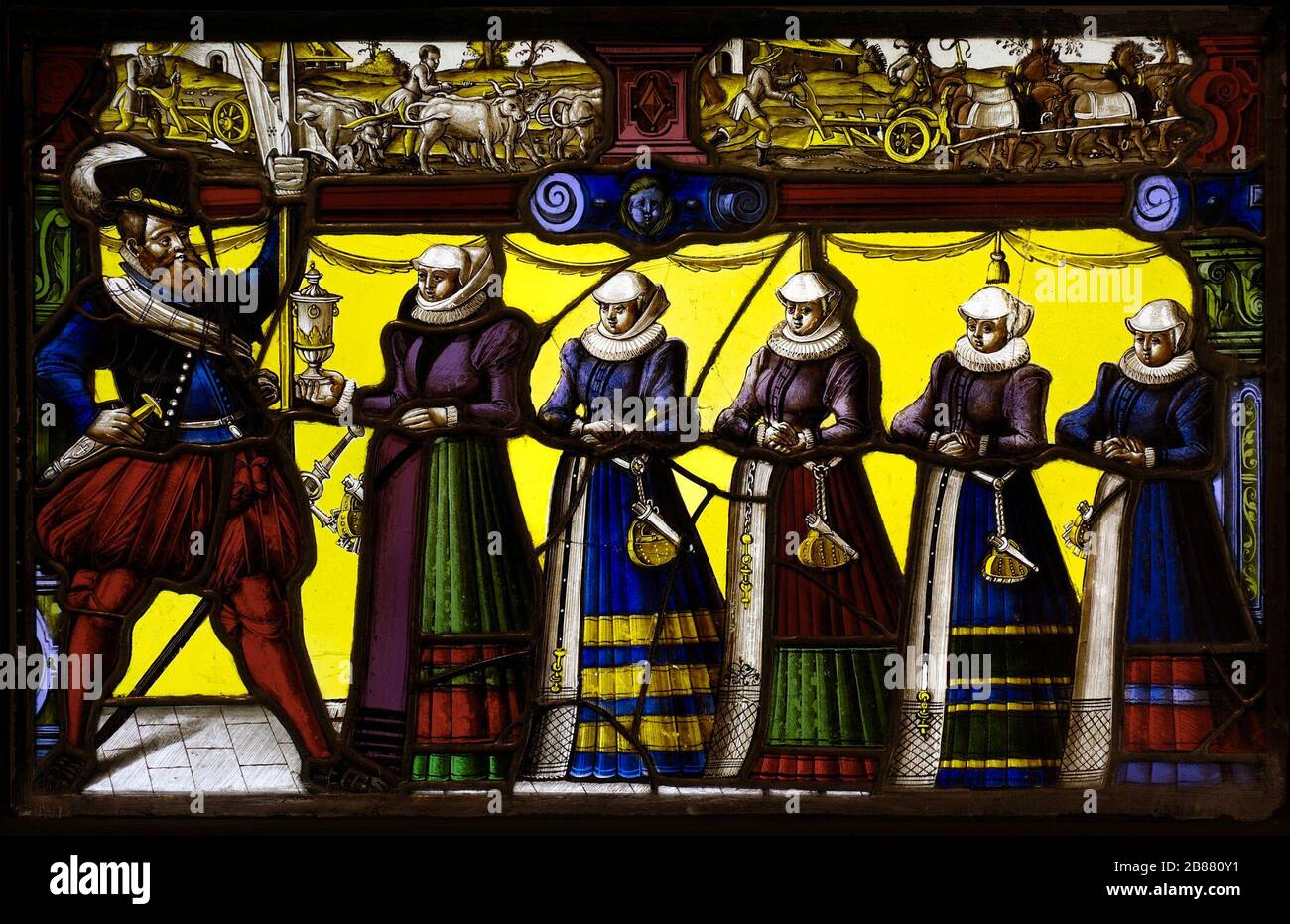 17th century design elements hi-res stock photography and images - Alamy