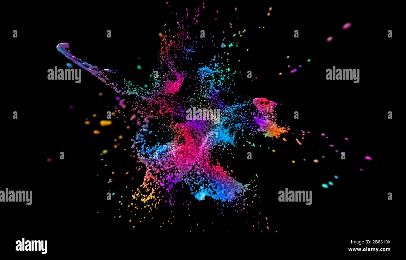 Paint splash art hi-res stock photography and images - Alamy