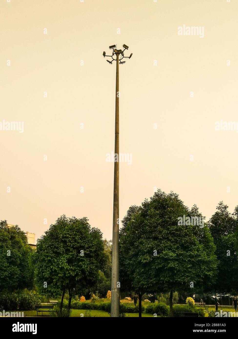 A picture of light tower Stock Photo - Alamy