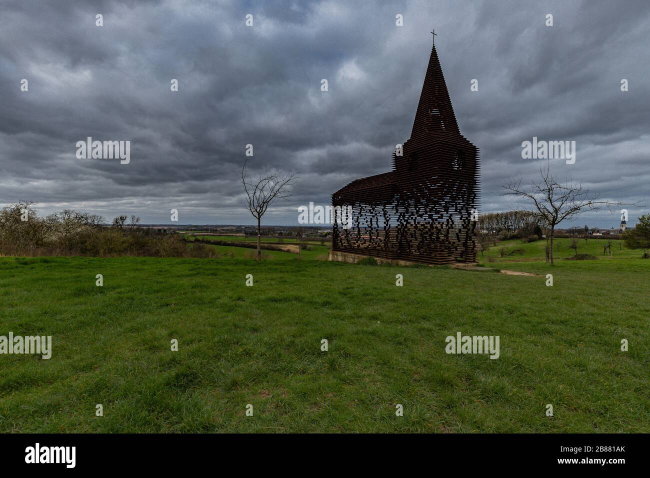 art church reading between the lines (dutch: Doorkijkkerk) in Borgloon ...
