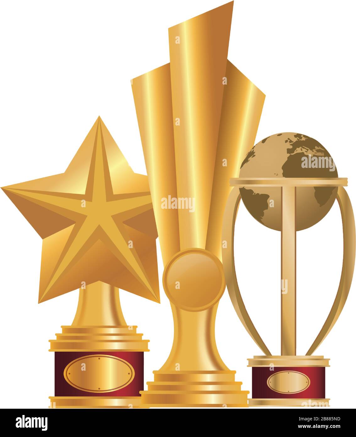 Golden globe award Stock Vector Images - Alamy