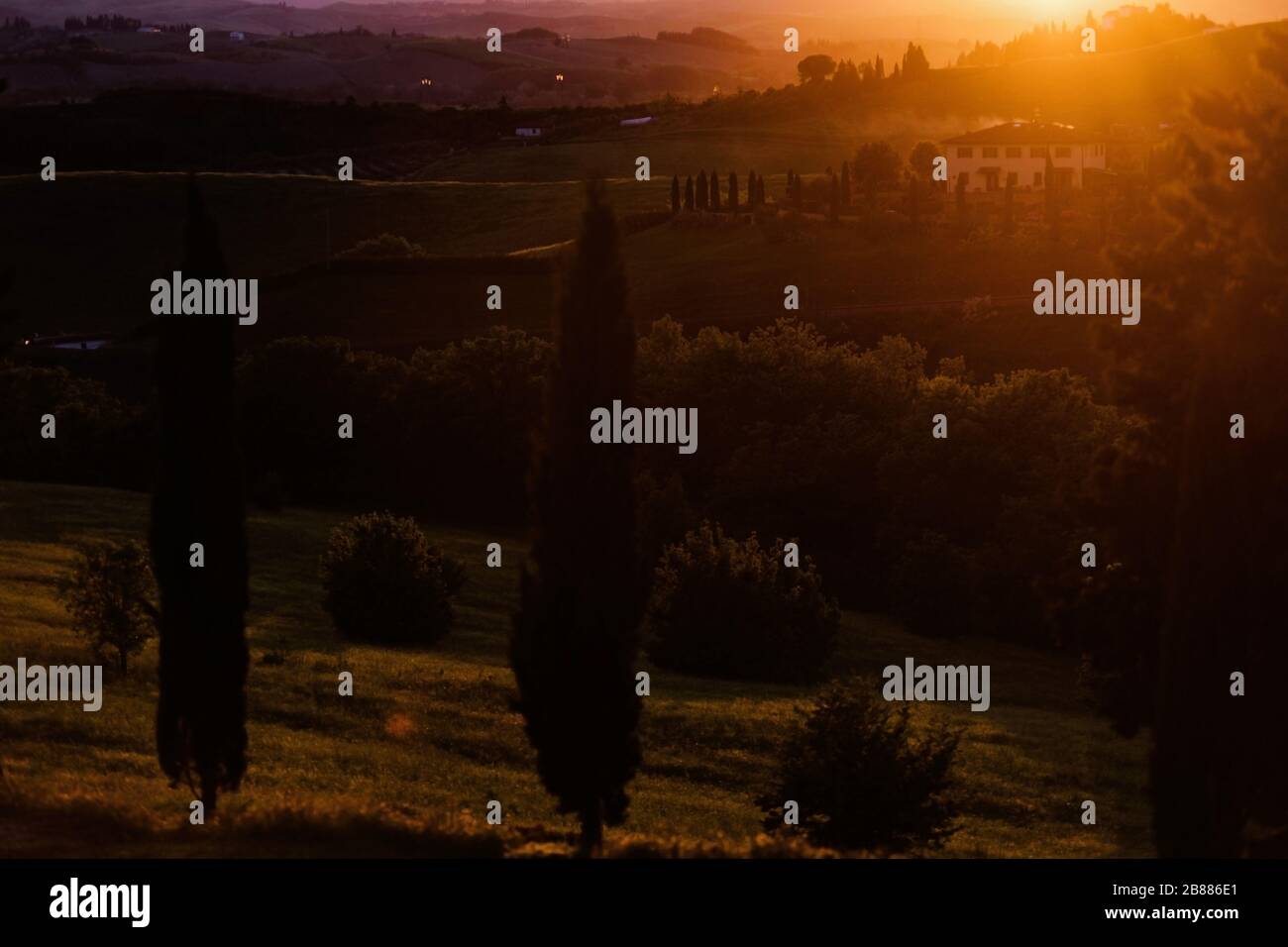 Classic tuscan scenery hi-res stock photography and images - Alamy