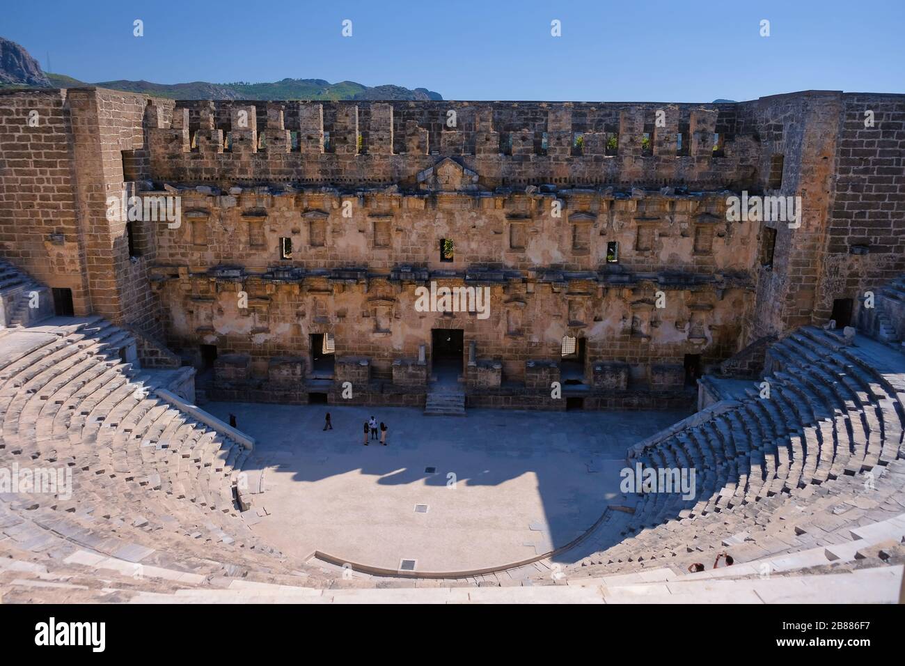 Ancient City of Aspendos and Ancient Theatre of Aspendos of Antalya ...