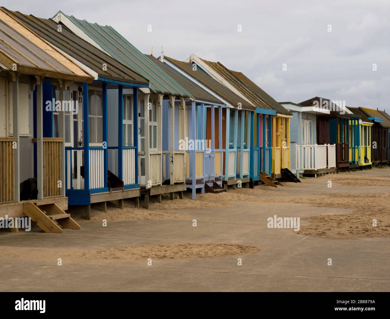 Sandilands beach lincolnshire hi-res stock photography and images - Alamy