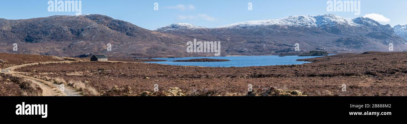 Fionn Loch, Scotland Stock Photo - Alamy