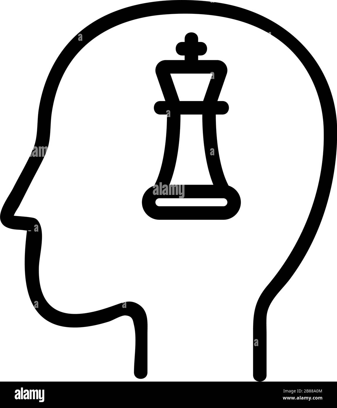 people player icon vector outline illustration Stock Vector Image & Art ...