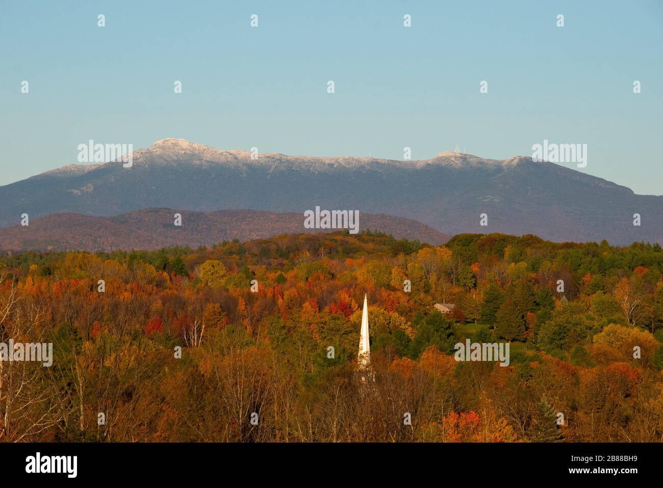 Mountain mansfield vermont snow hi-res stock photography and images - Alamy