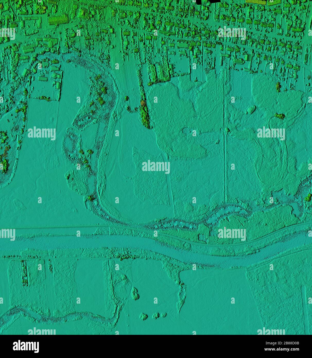 DEM - digital elevation model. Product made after proccesing pictures ...