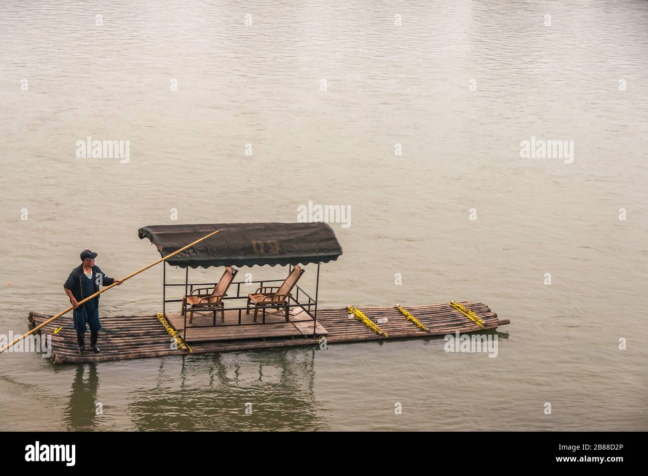 Raft bamboo water transport hi-res stock photography and images - Alamy