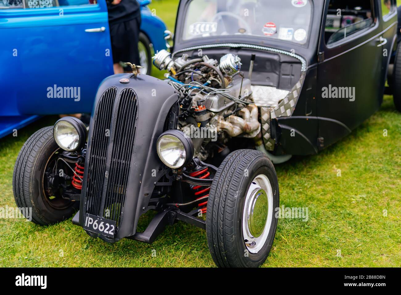 Bray, Ireland, June 2018 Bray Vintage Car Club show, open air retro ...