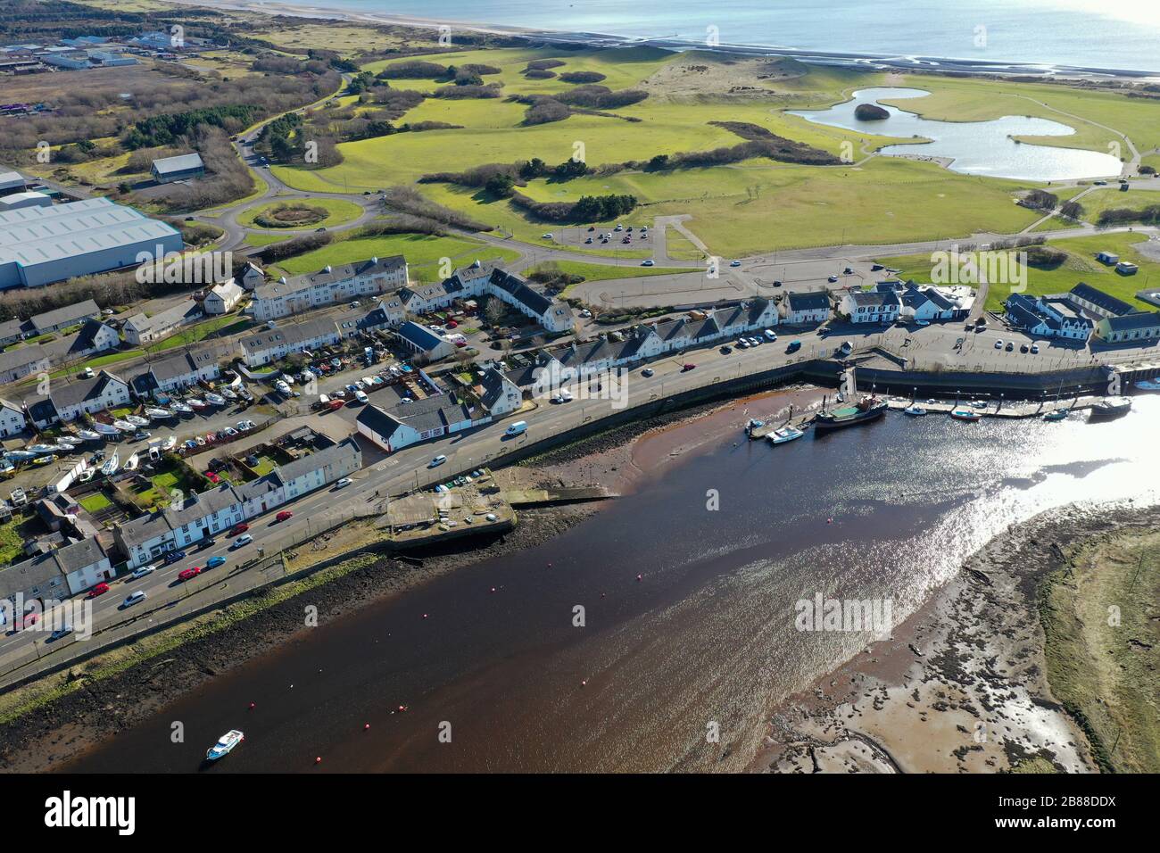 Beach Ayrshire High Resolution Stock Photography and Images - Alamy