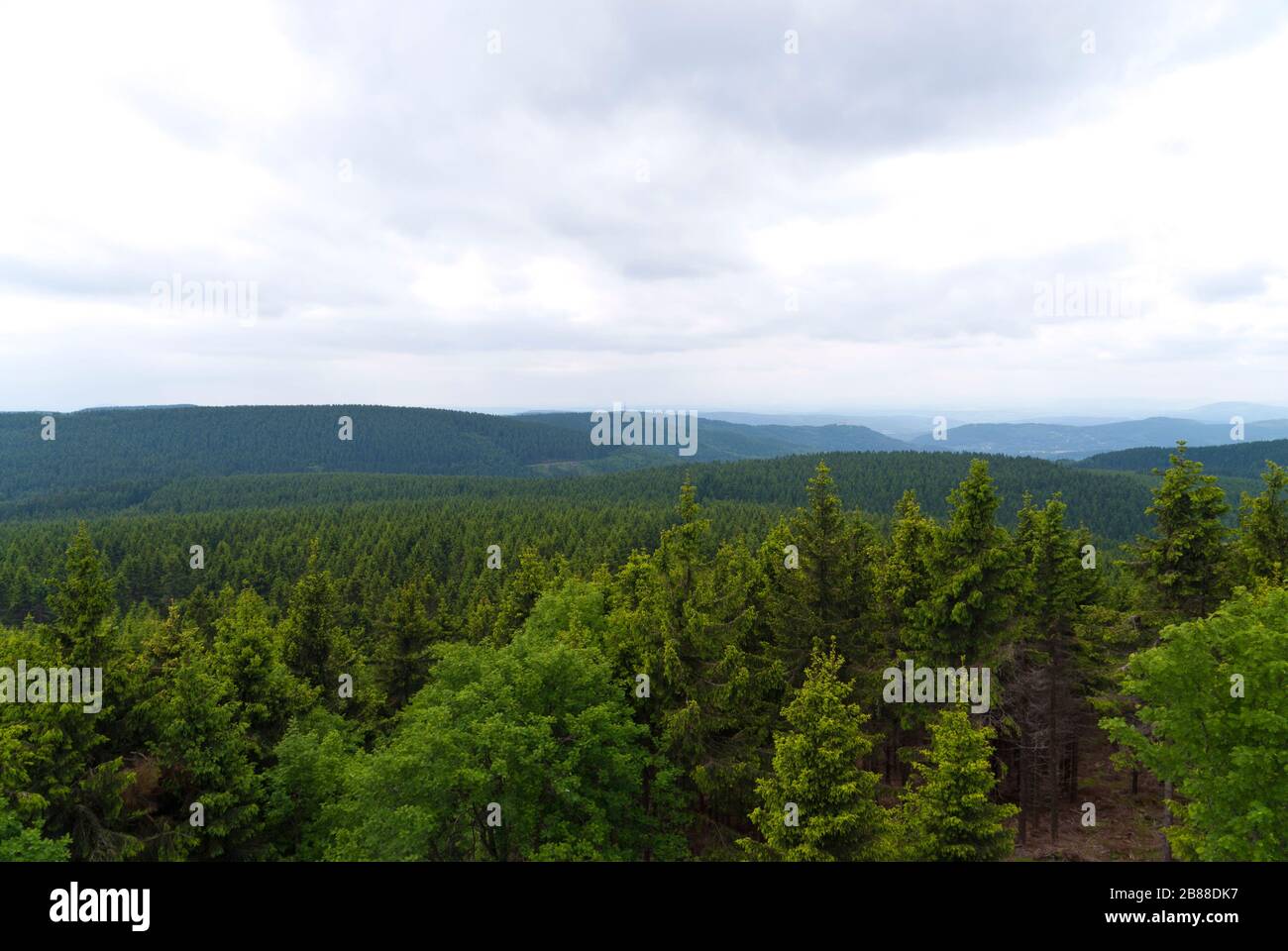 Rennsteig hill hi-res stock photography and images - Alamy