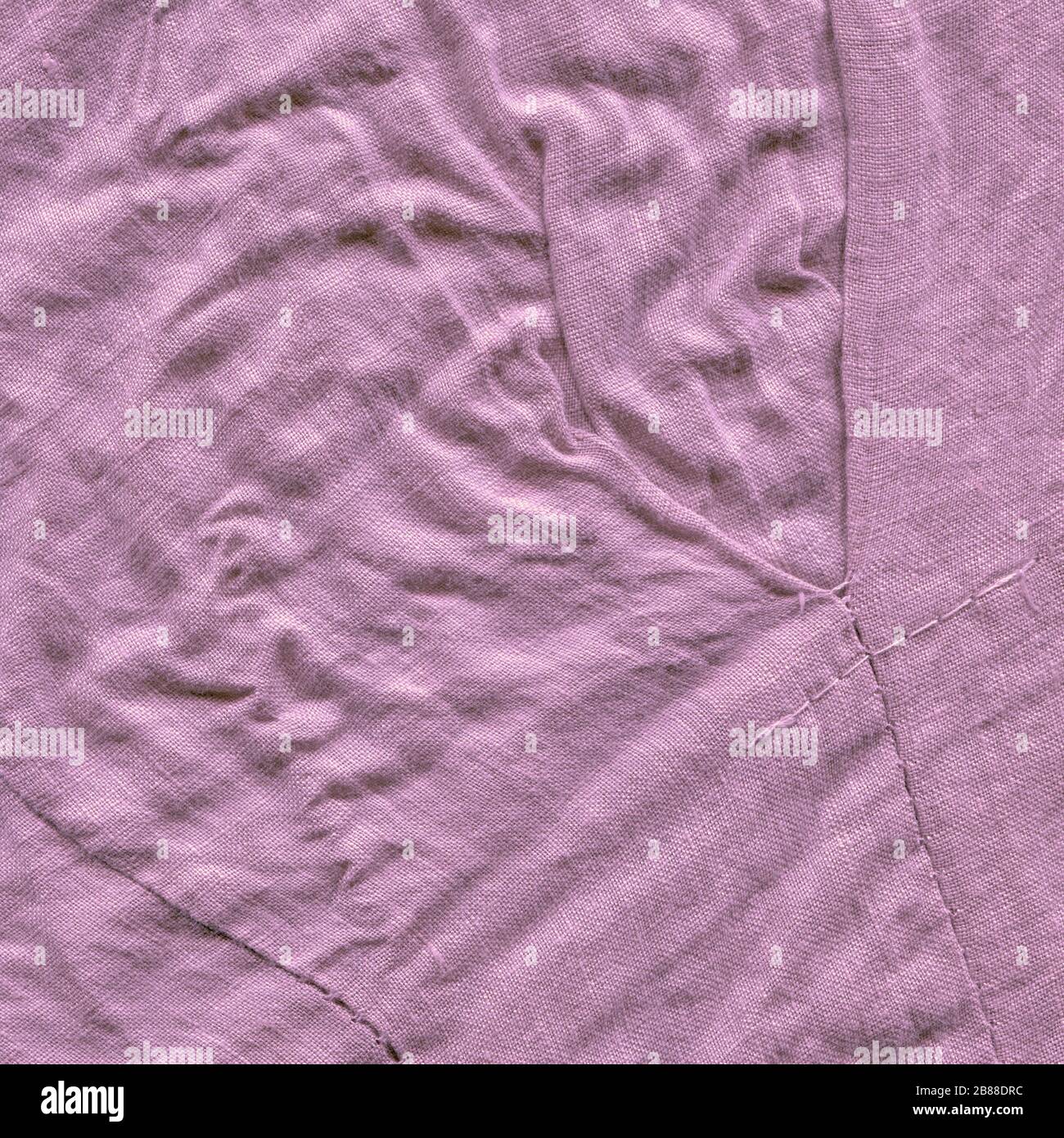 Texture of linen purple fabric. Purple fabric background Stock Photo ...
