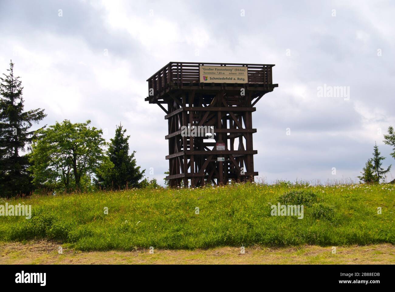 Rennsteig hill hi-res stock photography and images - Alamy