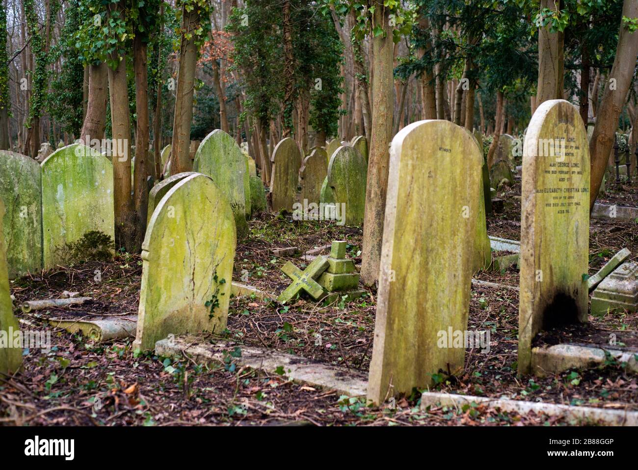 Highgate cemetery in London Stock Photo - Alamy