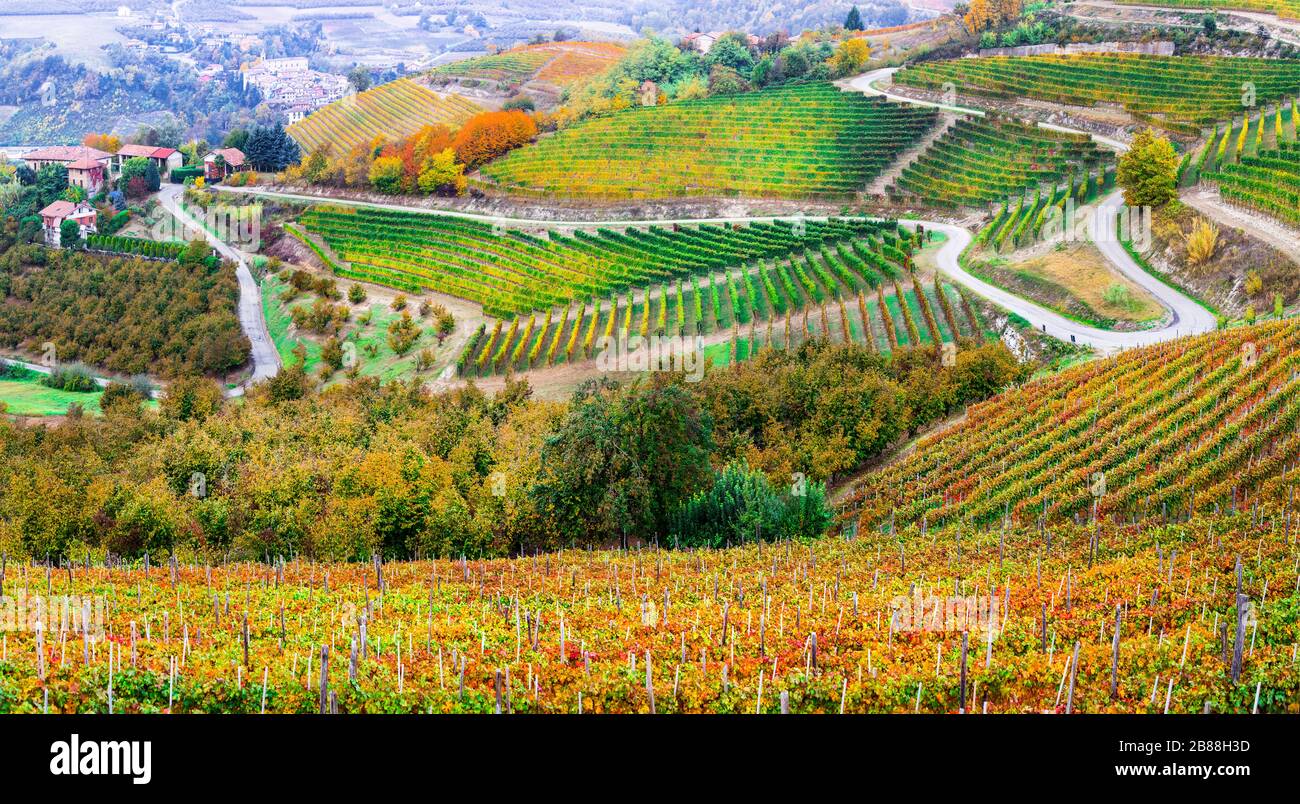 Piedmont region of italy hi-res stock photography and images - Alamy