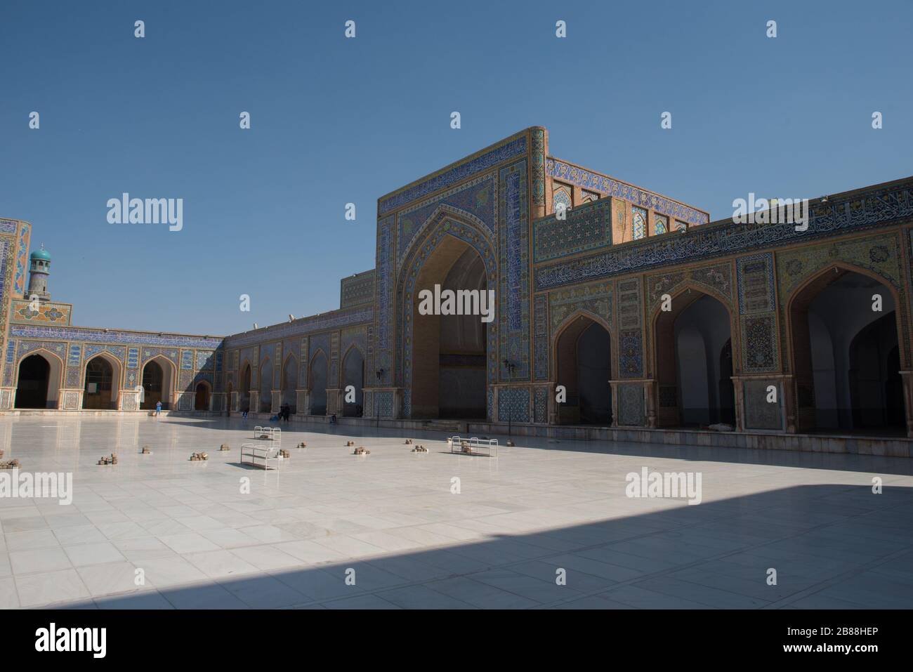 Herat Blue Mosque - Masjed Jame Herat, Afghanistan Stock Photo - Alamy