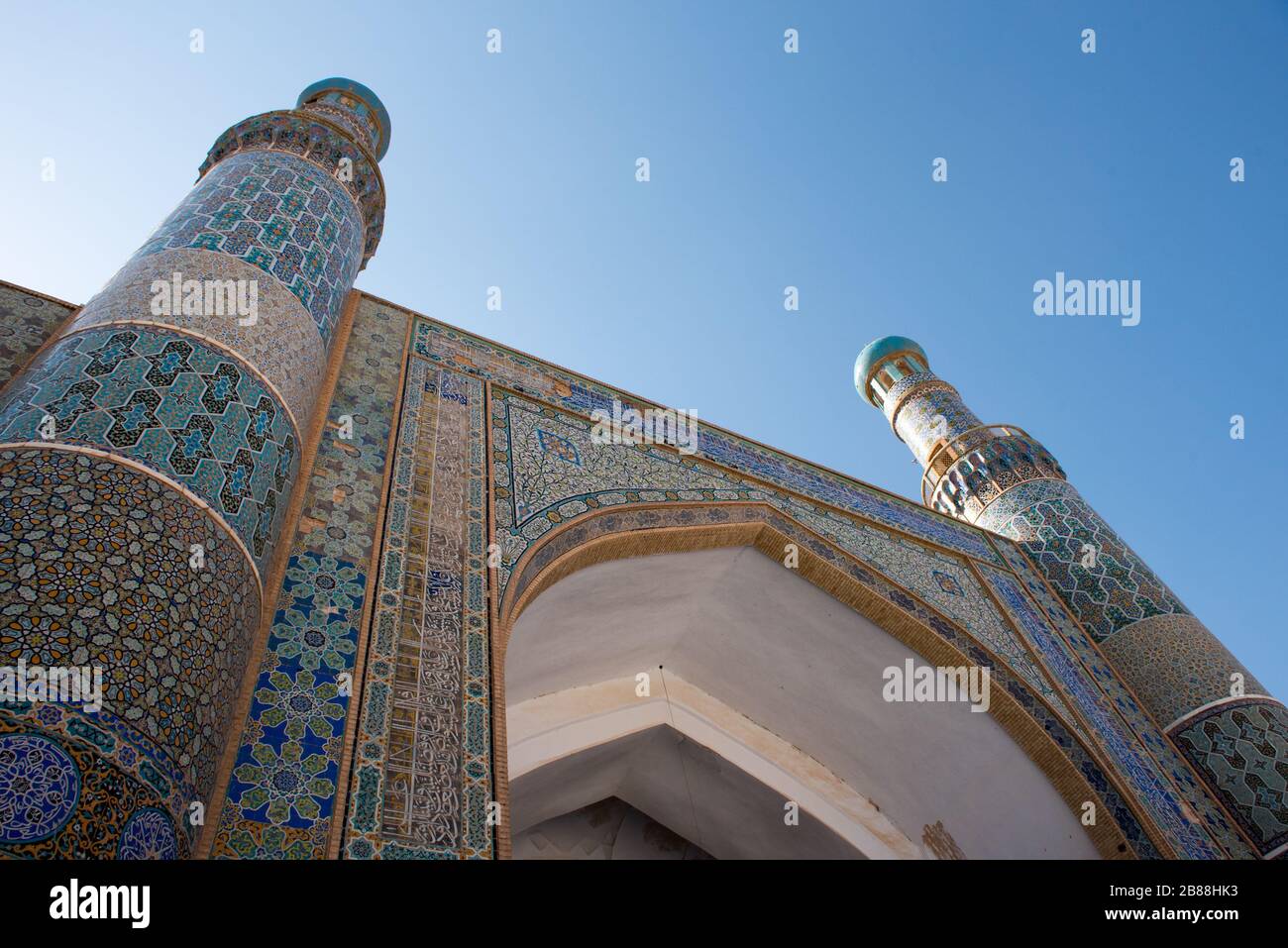 Herat Blue Mosque - Masjed Jame Herat, Afghanistan Stock Photo - Alamy