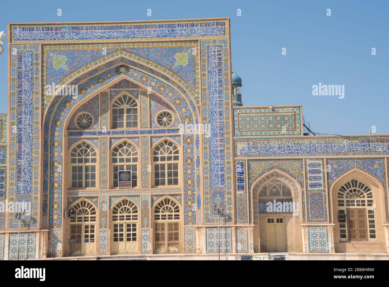 Herat Blue Mosque - Masjed Jame Herat, Afghanistan Stock Photo - Alamy