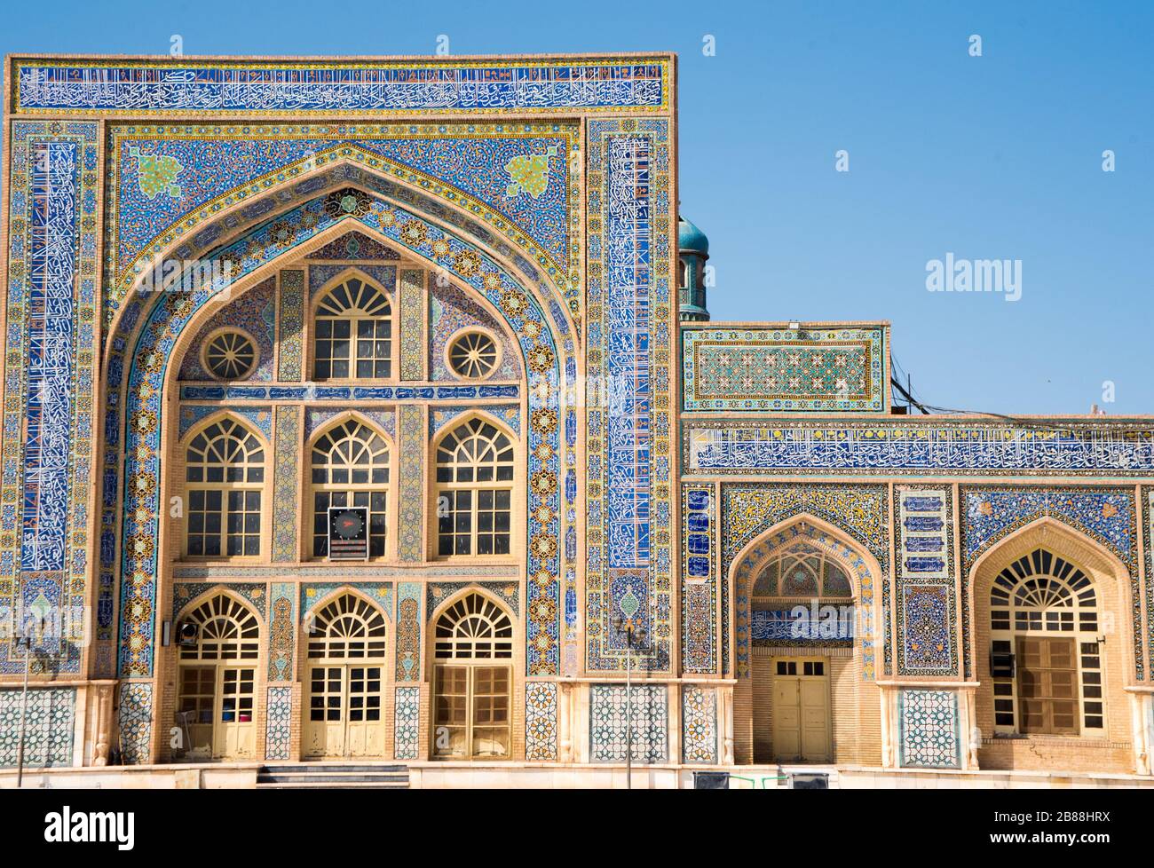 Herat Blue Mosque - Masjed Jame Herat, Afghanistan Stock Photo - Alamy