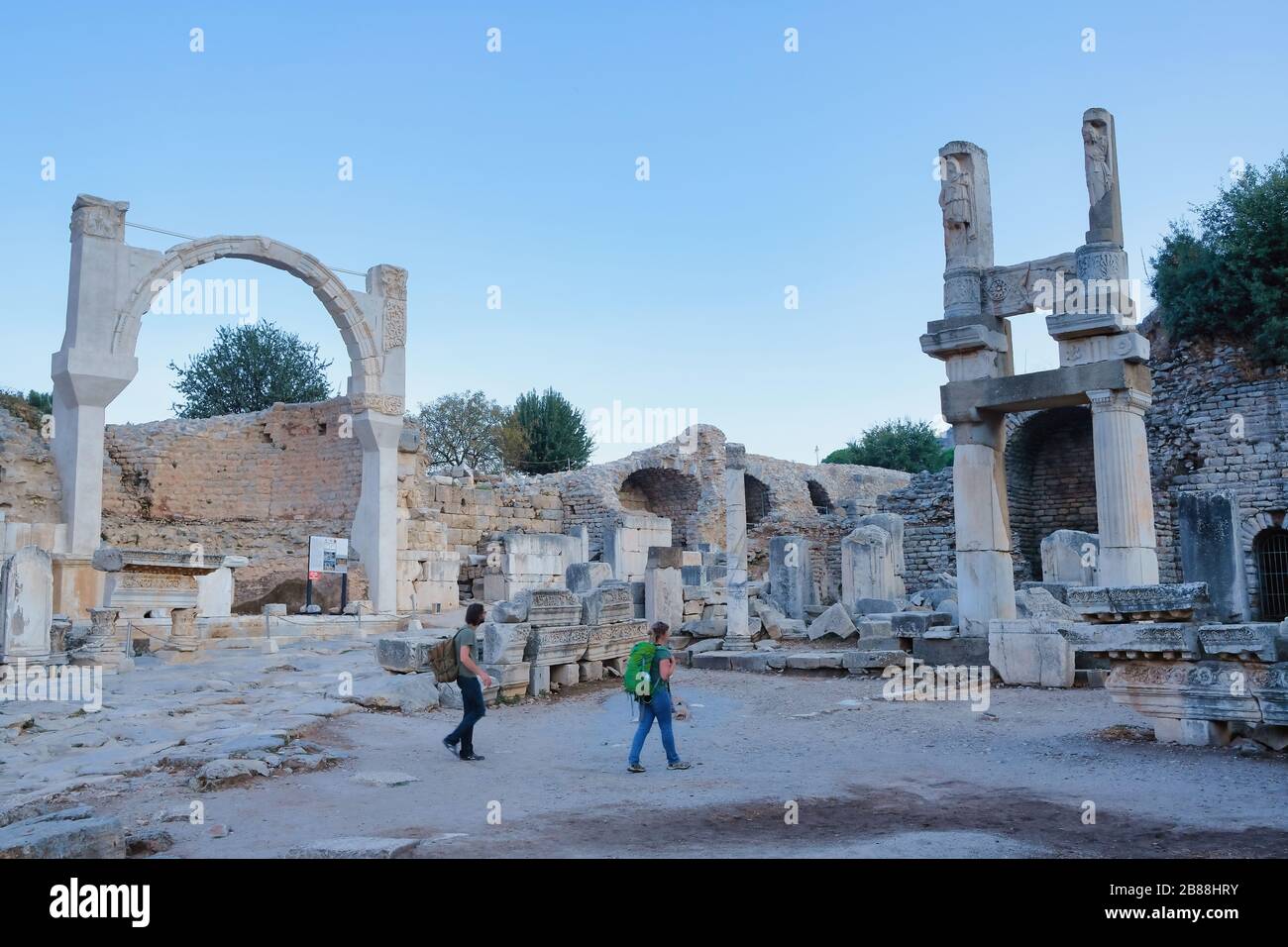 Ancient City of Ephesus, Selcuk, Izmir - Turkey Stock Photo - Alamy